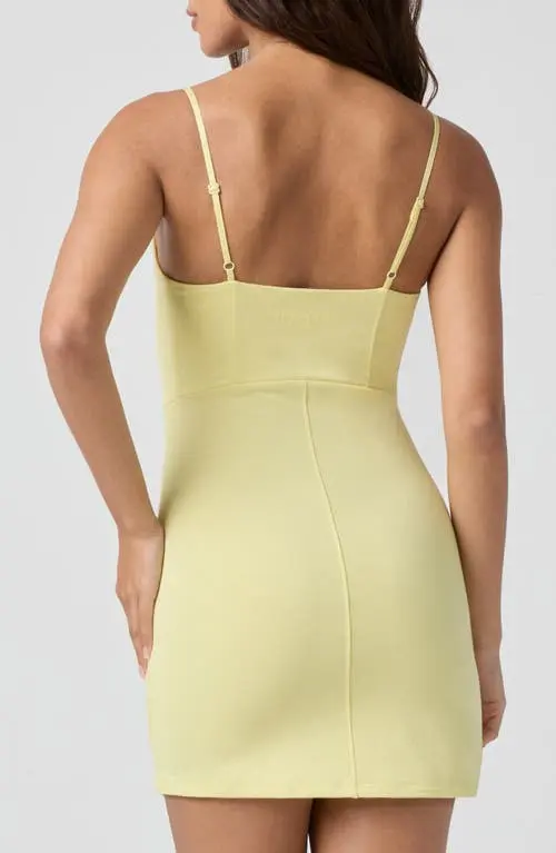 FLORENCE BY MILLS Corset Mini Dress - Yellow Iris