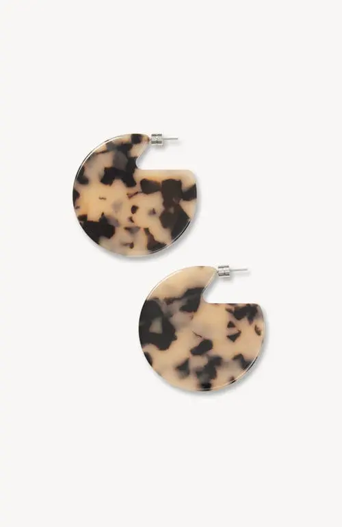 MACHETE Clare Earrings - Blonde Tortoise
