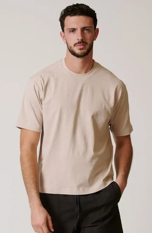LEISURE LAB Coastal Tee - Bone