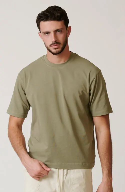 LEISURE LAB Coastal Tee - Sage