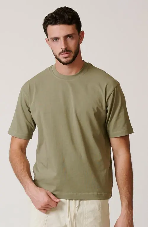 LEISURE LAB Coastal Tee - Sage