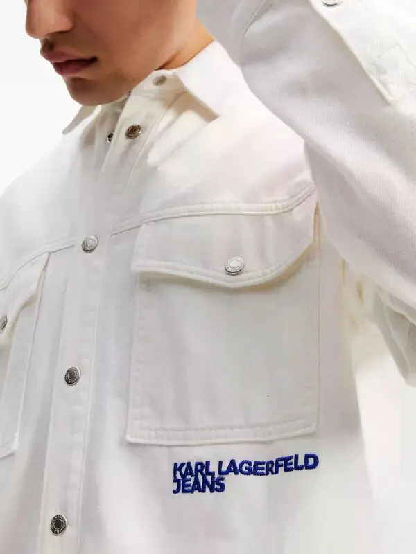 Karl Lagerfeld Klj Out Of Blue Shirt