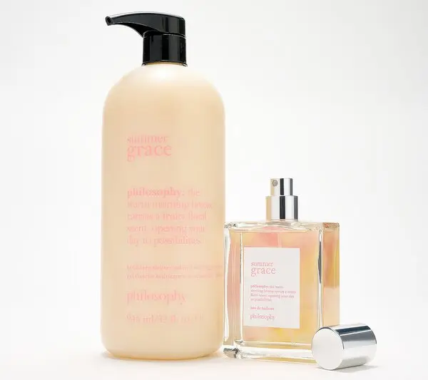 PHILOSOPHY Supersize Summer Grace 32oz Shower Gel & 4oz Edt - One-color