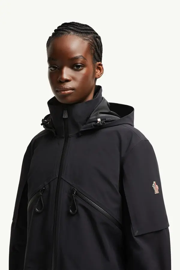 Moncler Kibira Hooded Jacket - Black
