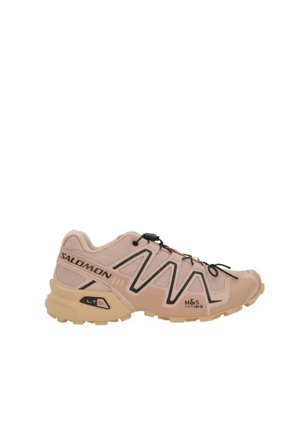 SALOMON S/lab Low-top Sneakers - Mahogany Rose+black+hazelnut