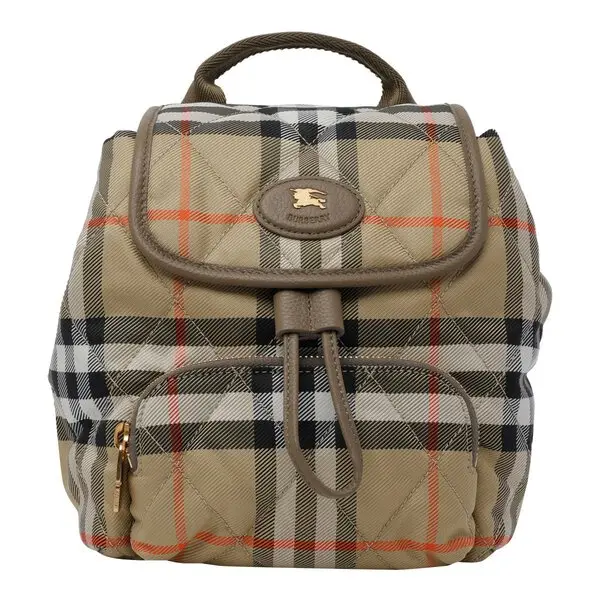 Burberry Mini Horseshoe Backpack - Beige