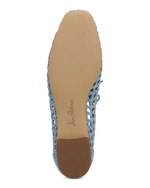 Sam Edelman Marcie Flat - Light Denim Blue