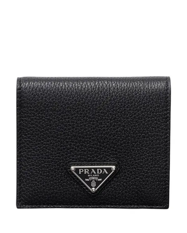 Prada Leather Wallet - Black