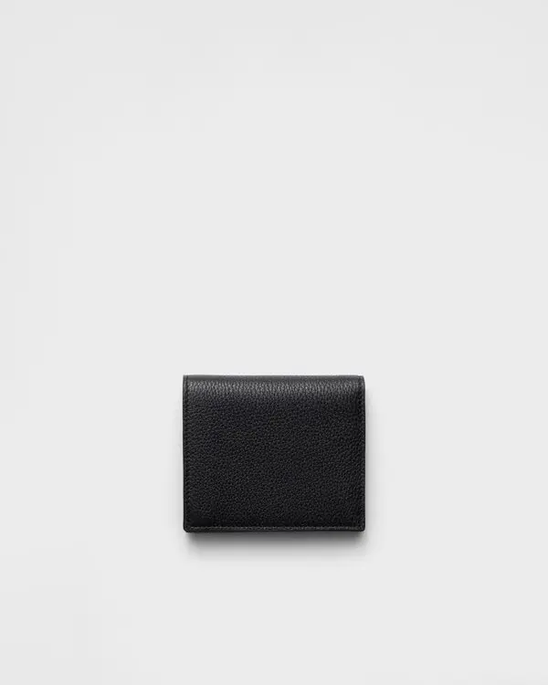 Prada Leather Wallet - Black