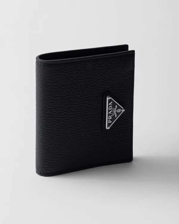 Prada Leather Wallet - Black