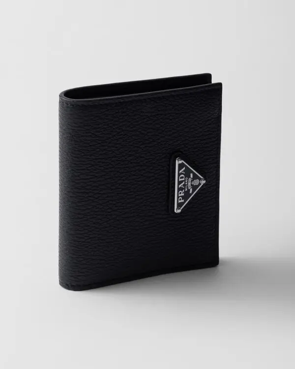 Prada Leather Wallet - Black