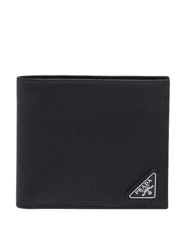 Prada Saffiano Leather Wallet - Black