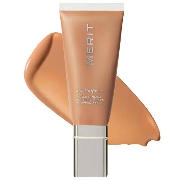 MERIT The Uniform Tinted Mineral Sunscreen Broad Spectrum Spf 45 - 16