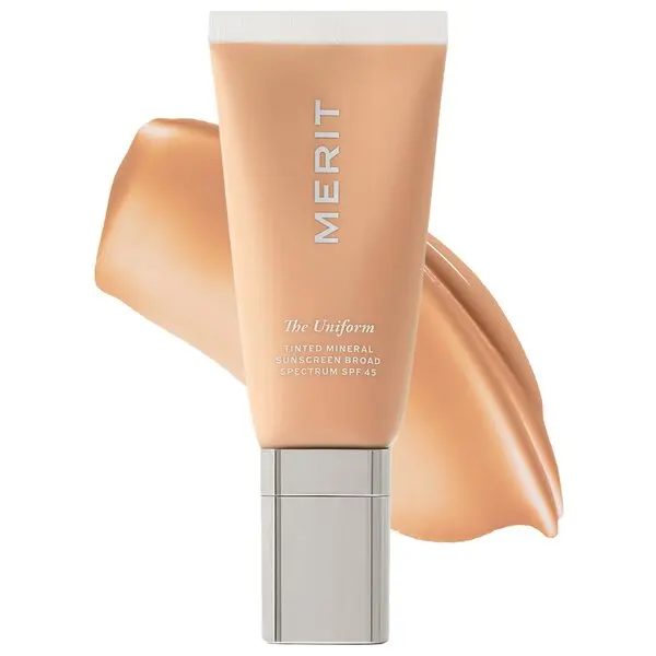 MERIT The Uniform Tinted Mineral Sunscreen Broad Spectrum Spf 45 - 21