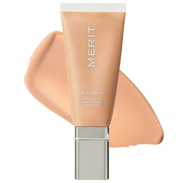 MERIT The Uniform Tinted Mineral Sunscreen Broad Spectrum Spf 45 - 22