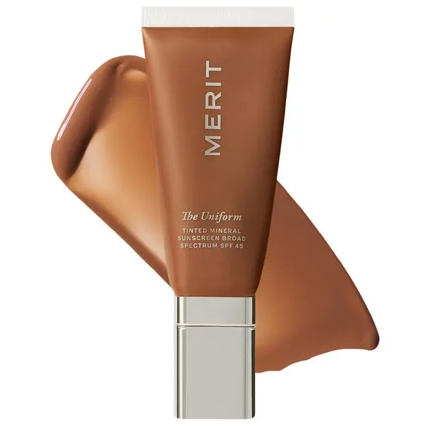 MERIT The Uniform Tinted Mineral Sunscreen Broad Spectrum Spf 45 - 8
