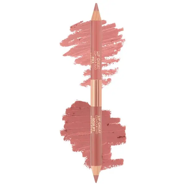 Charlotte Tilbury Super Nudes Lip Cheat Contour Duo Lip Liner - Fair