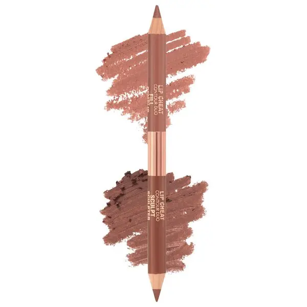Charlotte Tilbury Super Nudes Lip Cheat Contour Duo Lip Liner - Medium