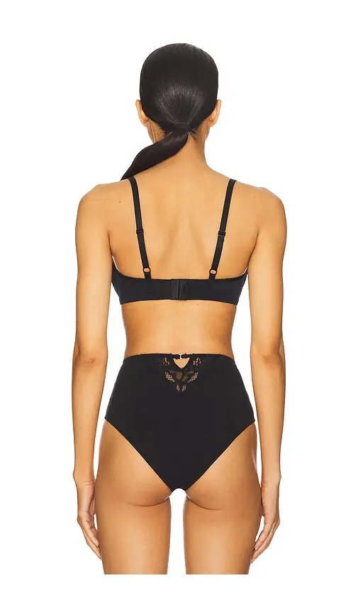 NEGATIVE UNDERWEAR Sieve Cutout Bra - Black