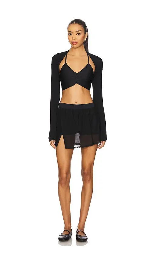 Alo Yoga Airlift Divine Bra - ブラック Alo Yoga Airlift Divine Sports Bra - Black | Editorialist