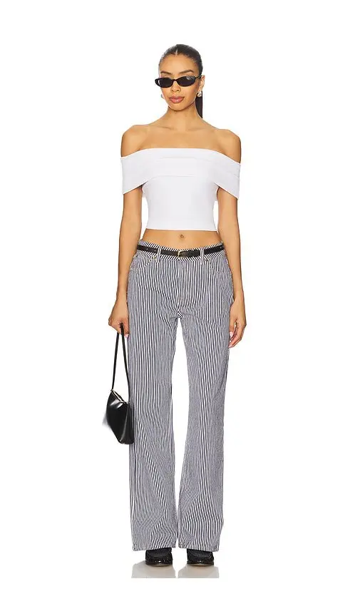 Lamade Don't Think Twice Off Shoulder Top
