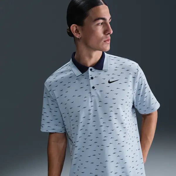 Nike Tour Dri-fit Golf Polo - Blue