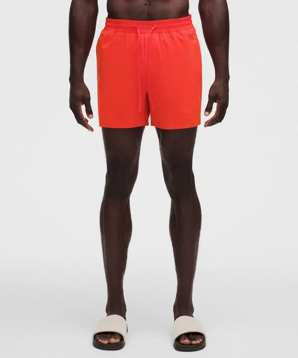 Lululemon Swim Shorts 5" Lined - Cherry Ember
