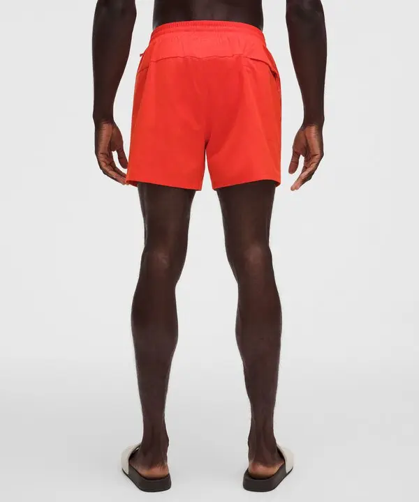 Lululemon Swim Shorts 5" Lined - Cherry Ember