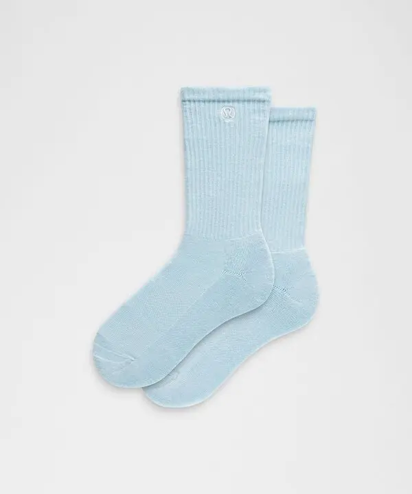 Lululemon Daily Essential Crew Socks - Foam Cloud