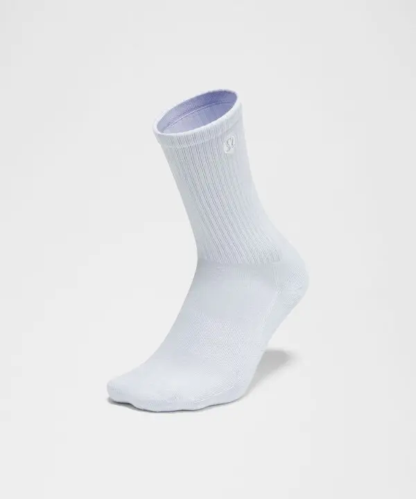 Lululemon Daily Essential Crew Socks - Starch Blue
