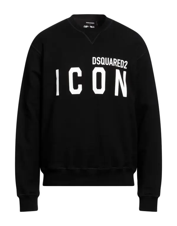 Dsquared2 Icon Cotton Sweatshirt - Black