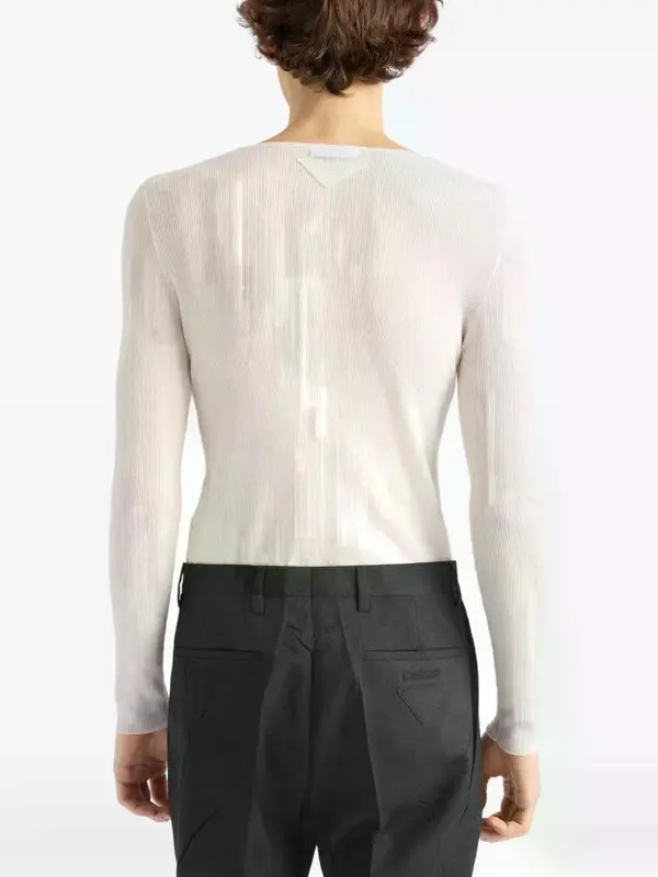 Prada Round-neck Cashmere Jumper