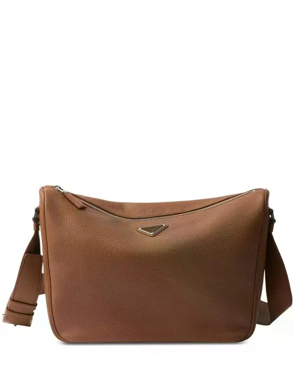 Prada Leather Shoulder Bag - Brown