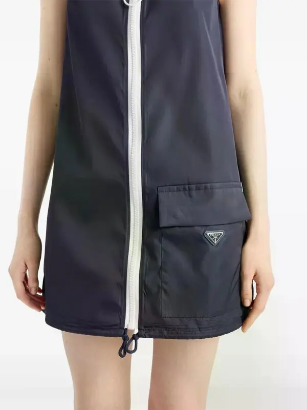 Prada Re-nylon Mini Dress
