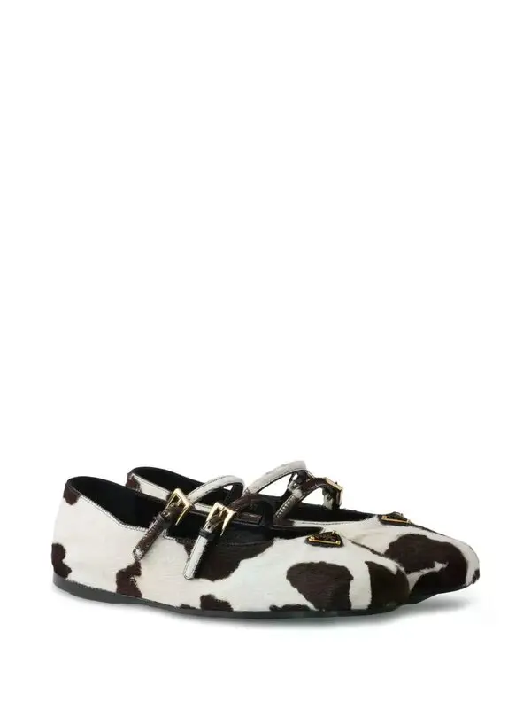 Prada Ballet Flats - White