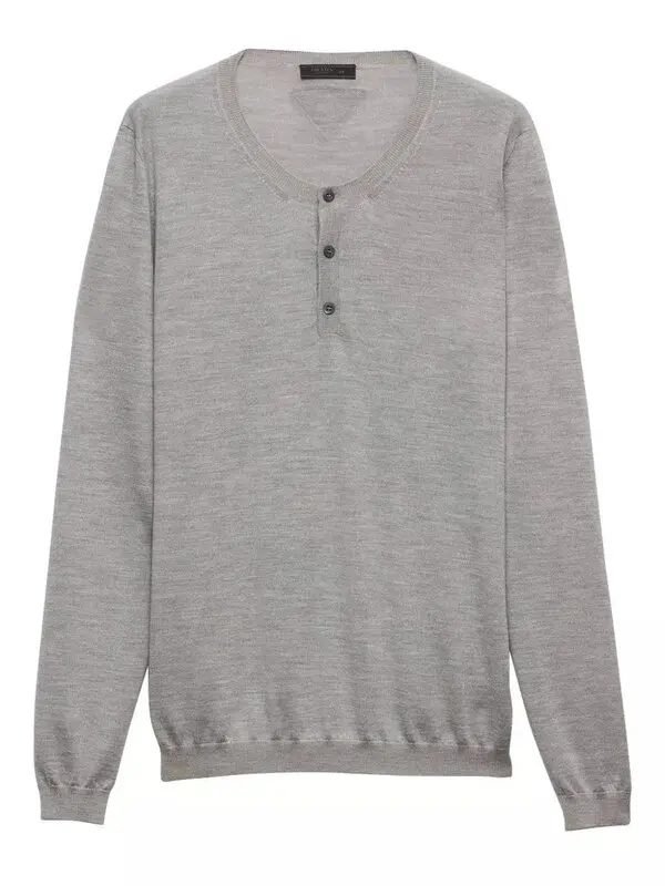 Prada Crew-neck Cashmere Sweatshirt