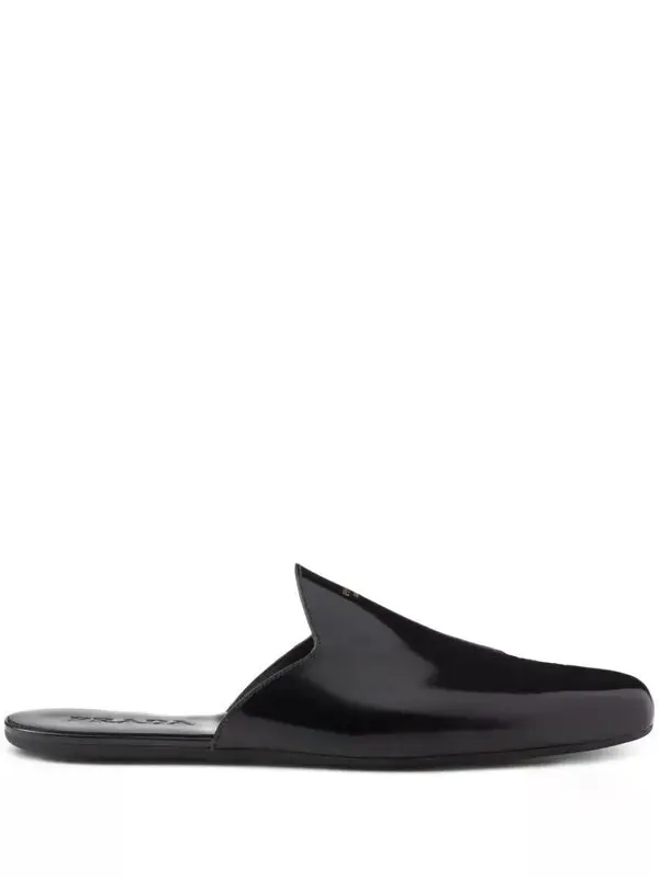 Prada Leather Mules