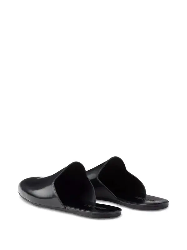 Prada Leather Mules