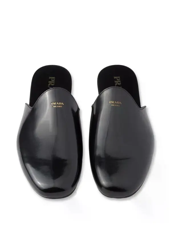 Prada Leather Mules
