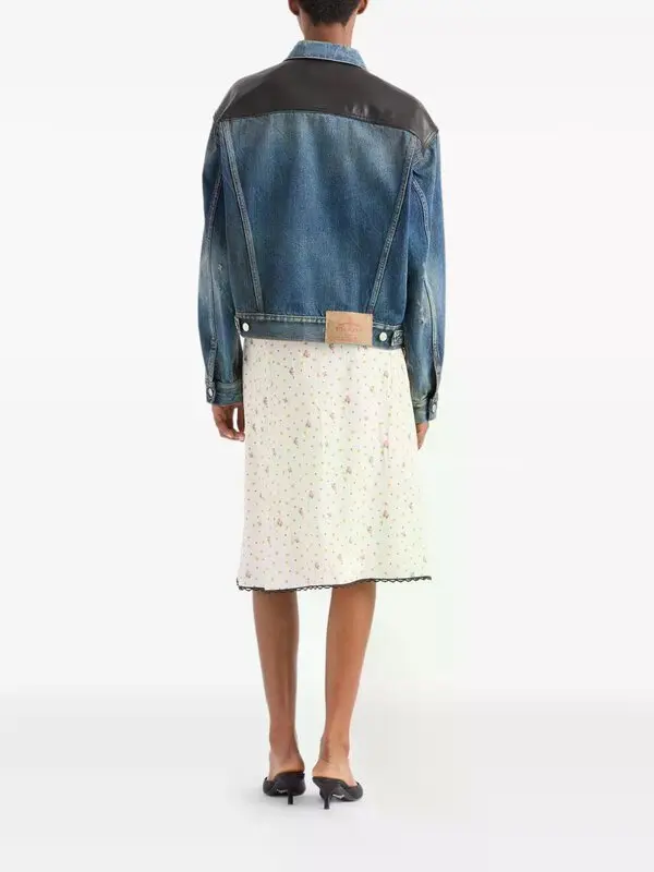 Prada Floral-print Skirt