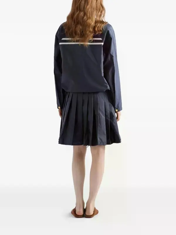 Prada Re-nylon Pleated Mini Skirt