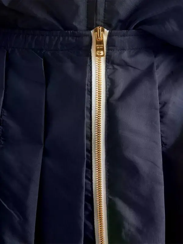Prada Re-nylon Pleated Mini Skirt
