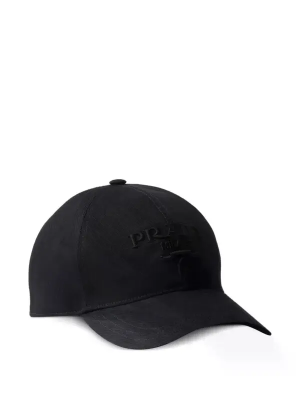 Prada Drill Baseball Cap - Black