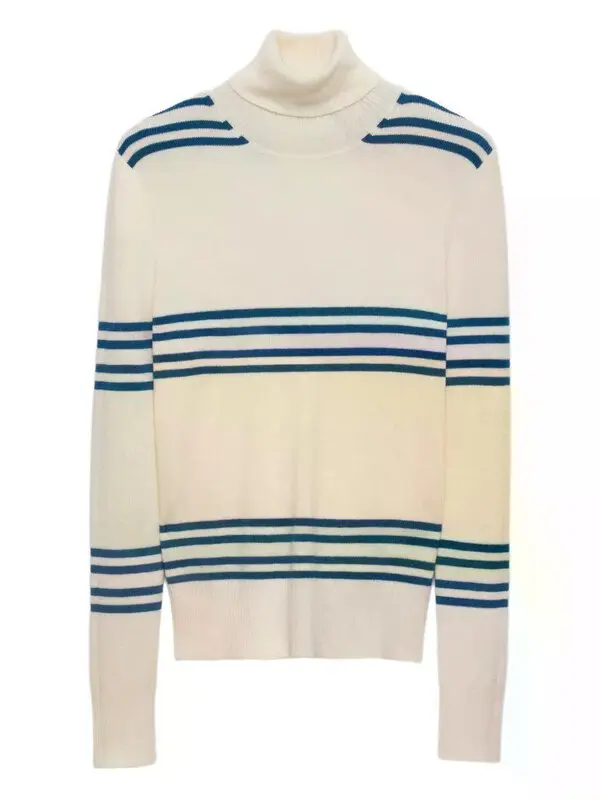 Prada Roll-neck Wool Jumper - White