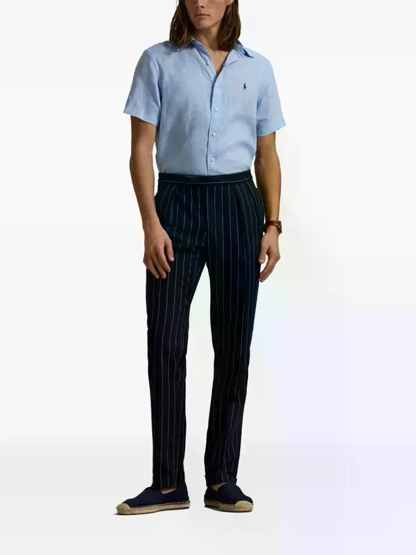 Polo Ralph Lauren Linen Shirt - Blue