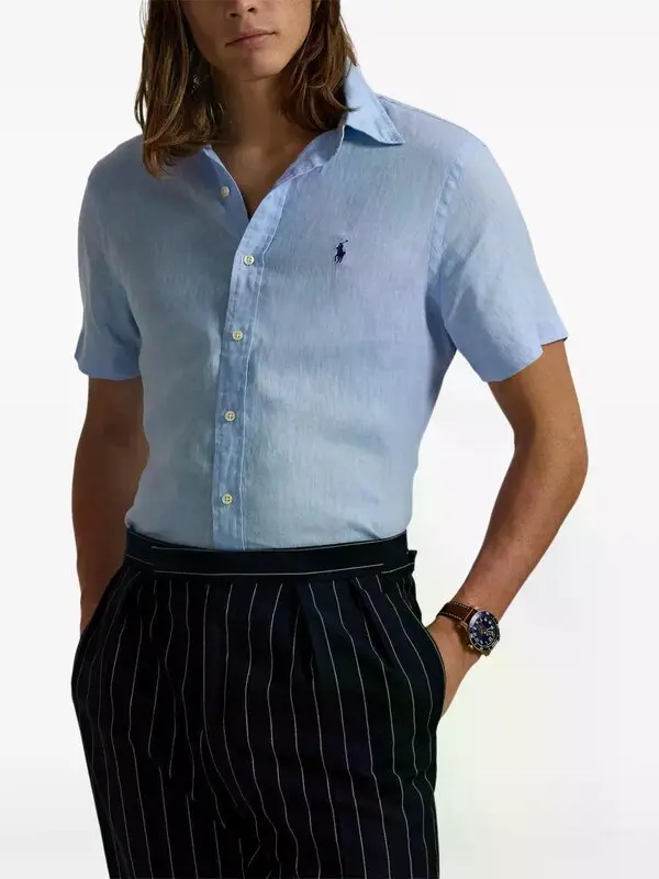 Polo Ralph Lauren Linen Shirt - Blue