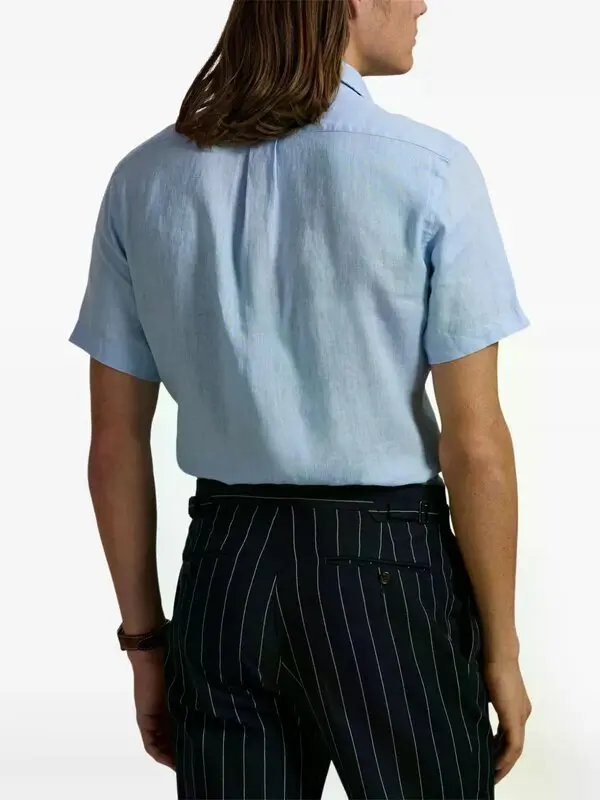 Polo Ralph Lauren Linen Shirt - Blue