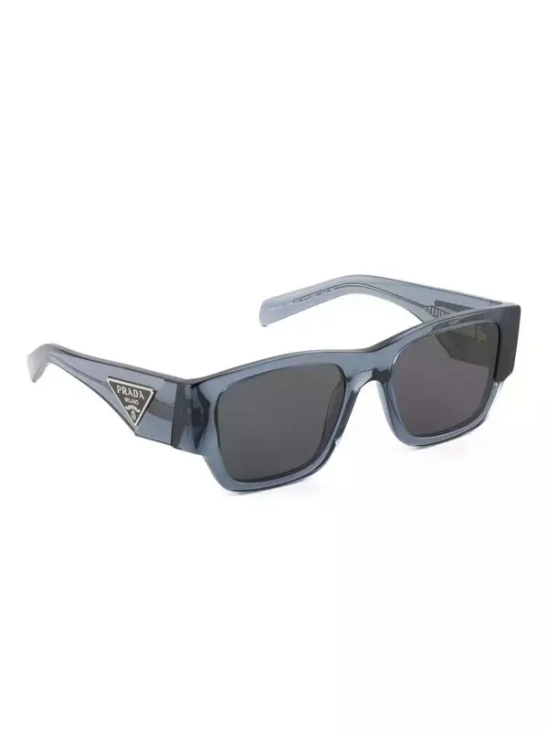 Prada Triangle Logo Square Frame Sunglasses