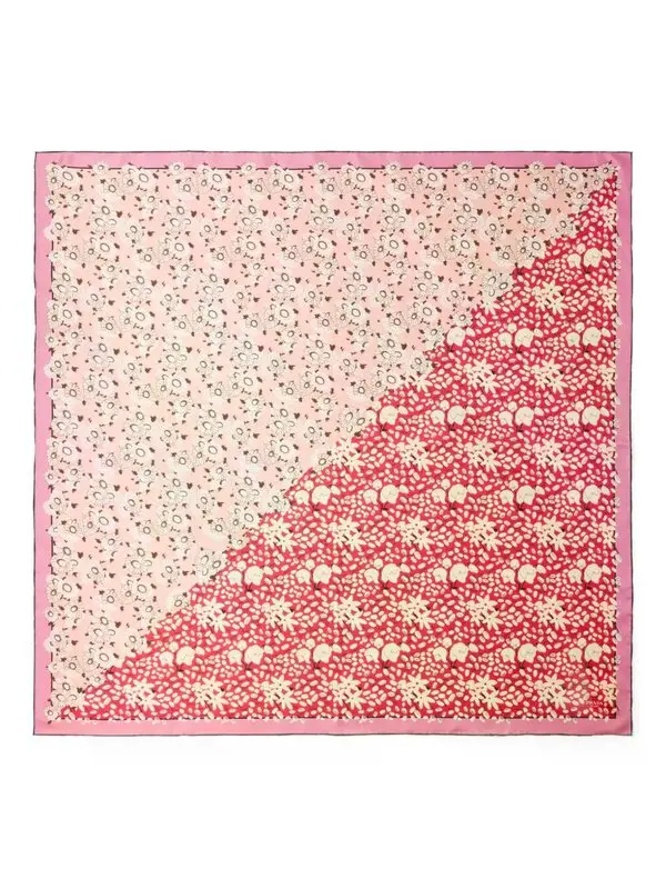 Prada Silk Scarf - Pink