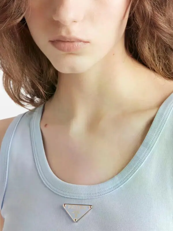 Prada Jersey Top - Blue